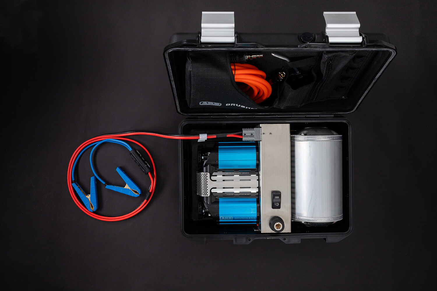 Brushless Twin Motor Portable 12V Air Compressor | #ARB CKBLTP12