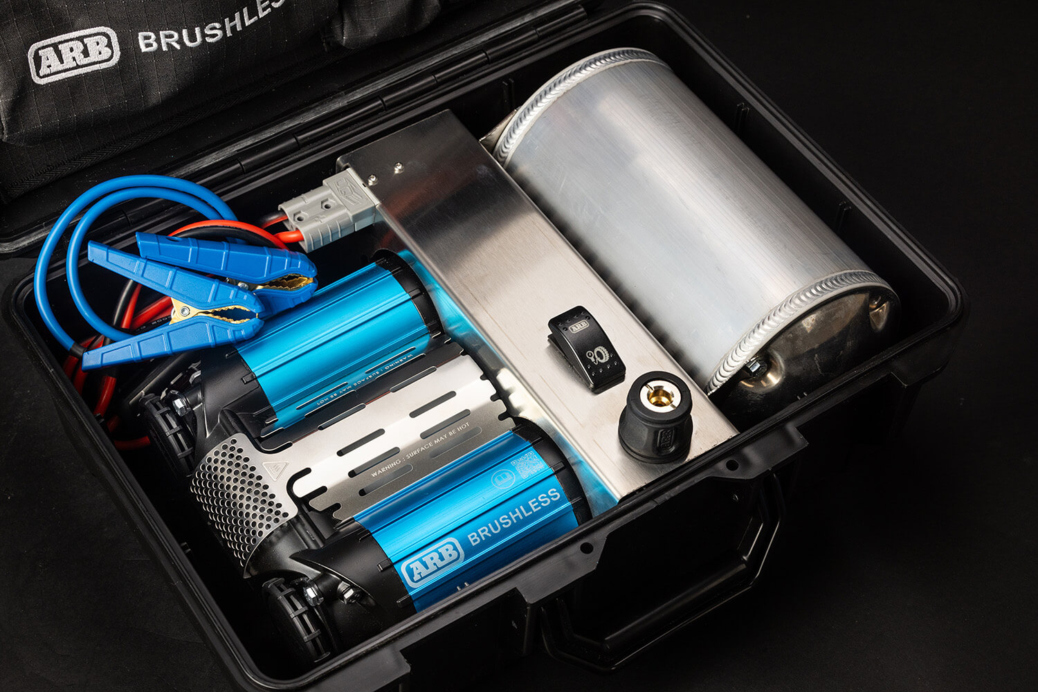 Brushless Twin Motor Portable 12V Air Compressor | #ARB CKBLTP12