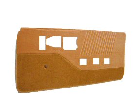 1986 Chevrolet Camaro Door Panel Set, Black Vinyl & Black Carpet ...