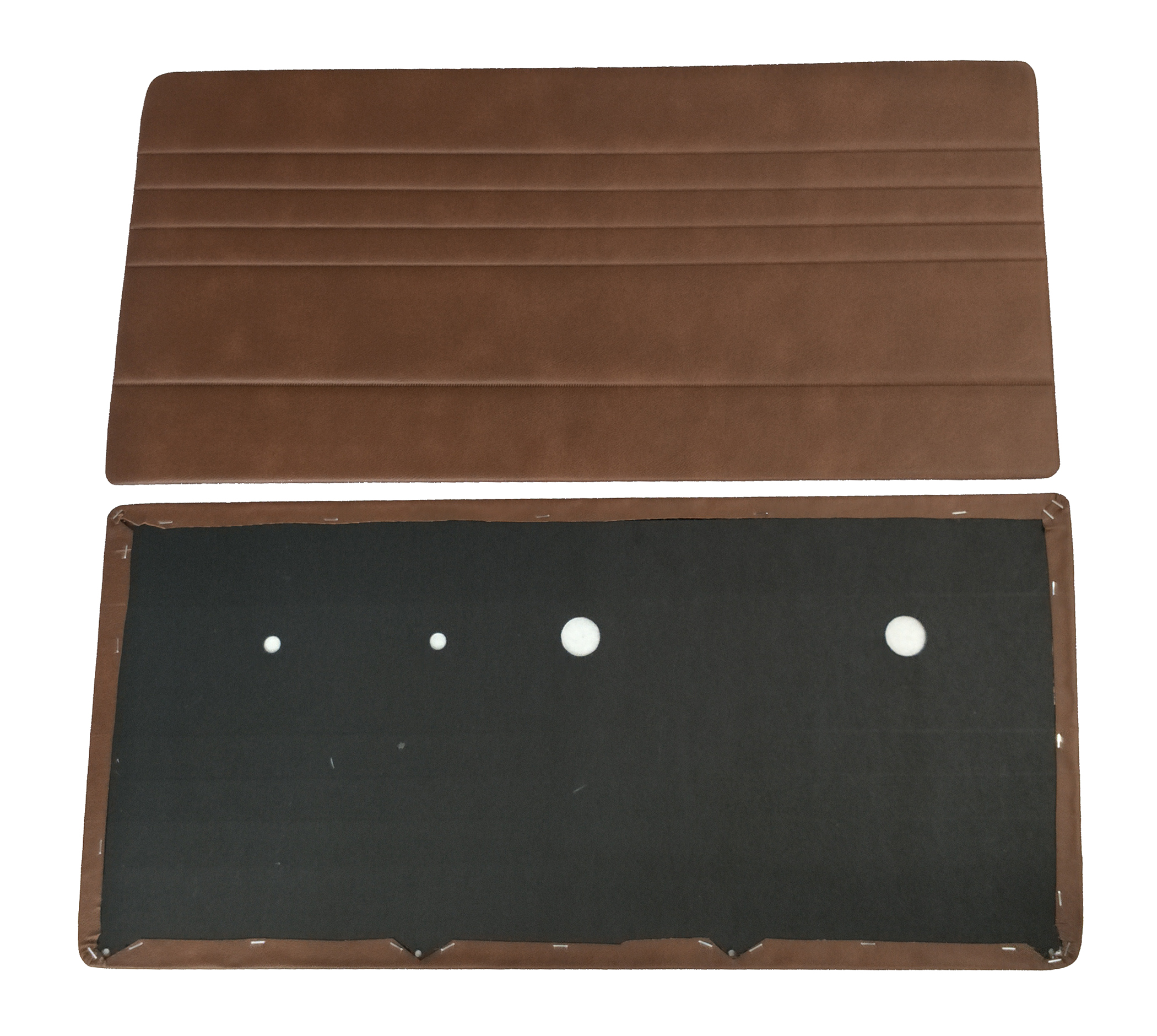 1971 Chevrolet C10 Pickup Std Cab Door Panel Set, Black Vinyl | Online ...
