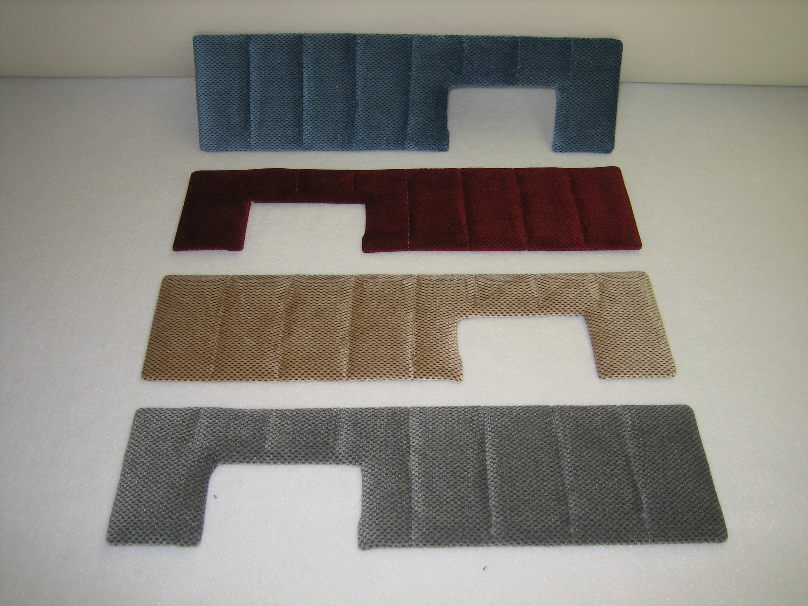 1985 GMC C1500 Std Cab Pickup Door Panel Inserts, Black Velour | Online ...