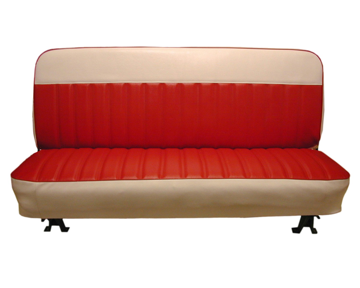 1966 Chevrolet C10 Pickup Std Cab Seat Upholstery Bench w/ pleats, Dark ...