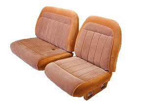 1990 Chevrolet C1500 Std Cab Pickup Seat Upholstery 60/40 Bench, Royal ...