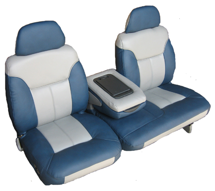 1997 Chevrolet K1500 Ext Cab Pickup Seat Upholstery 60/40 Front & Rear ...
