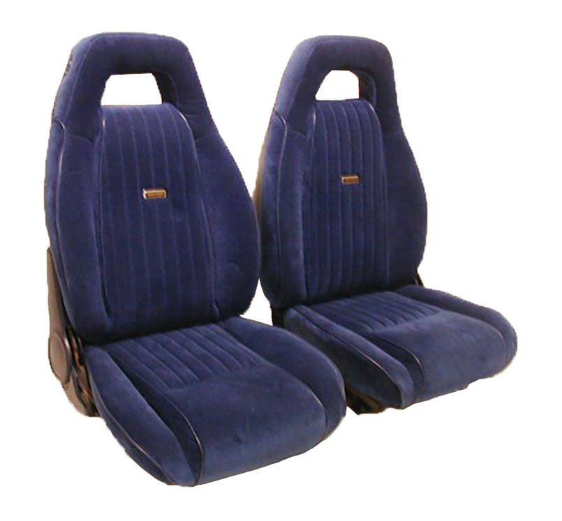 1982 Pontiac Firebird Seat Upholstery Front & Rear w/ Solid Rear Back ...