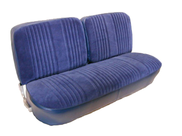 1973 Ford F-100 Ext Cab Pickup Seat Upholstery Front Split Back Bench w ...