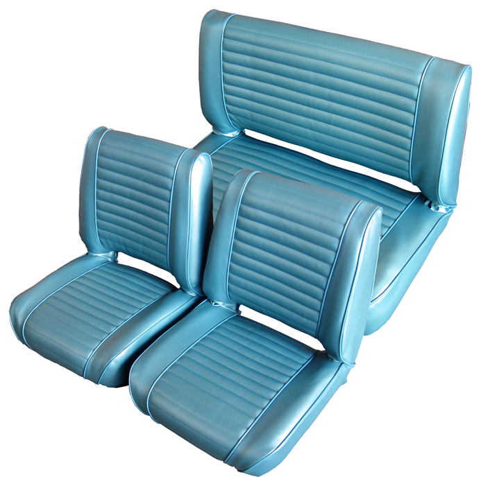 1971 Jeep Commando Seat Upholstery Square Top/Round Bottom Front ...