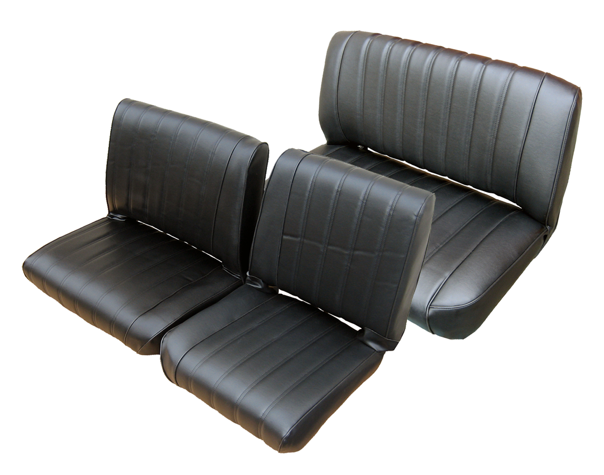 1972 Jeep Commando Seat Upholstery Front 2/3 1/3 Bench & Non-Folding ...
