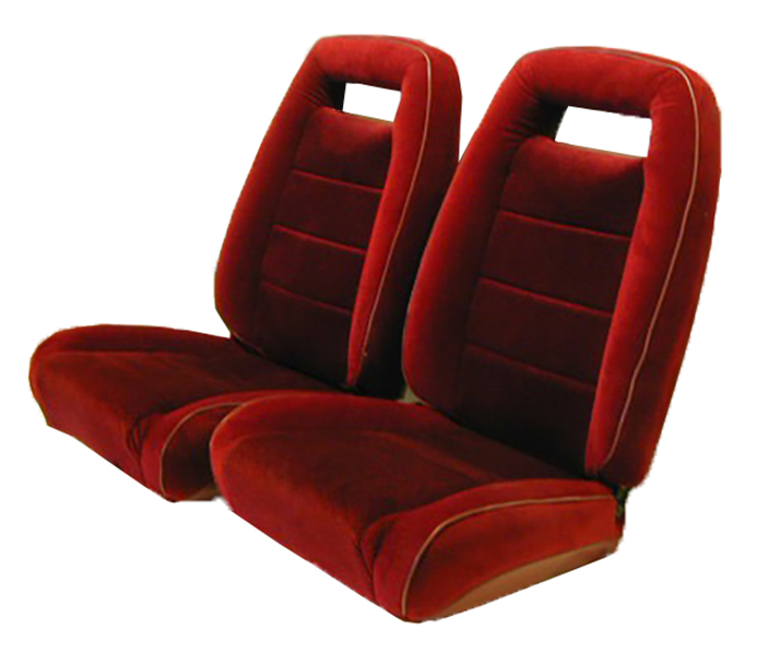 1987 Ford Ranger Std Cab Pickup Seat Upholstery Front Buckets, Silver ...