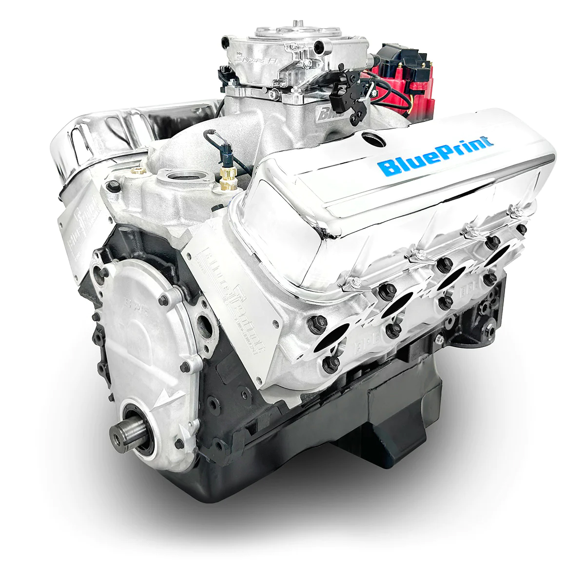 New BluePrint Big Block GM 496 c.i. Crate Engine - dressed longblock w ...