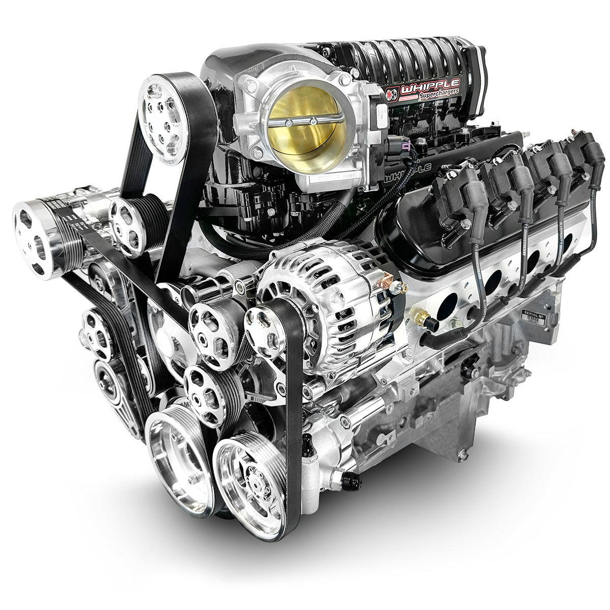 New BluePrint GM LS 376 c.i. Proseries Crate Engine - dressed longblock ...